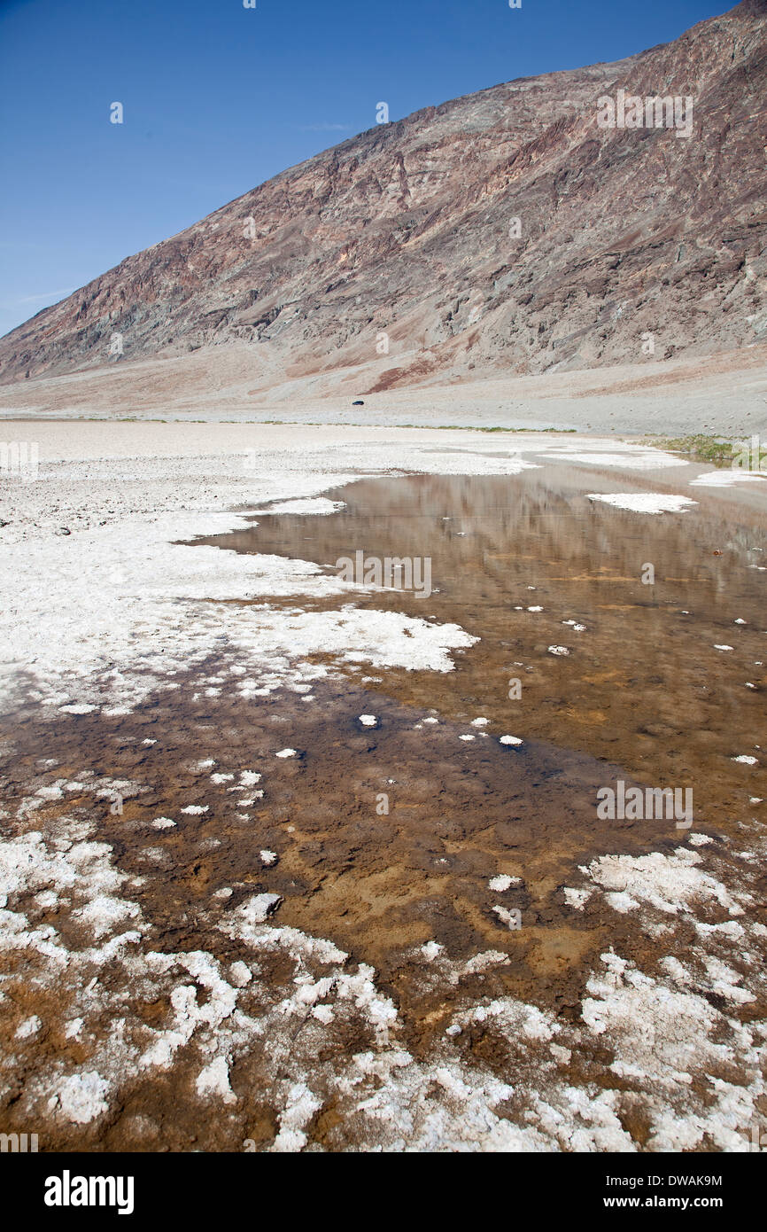 Death valley low point below sea level hi-res stock photography and ...