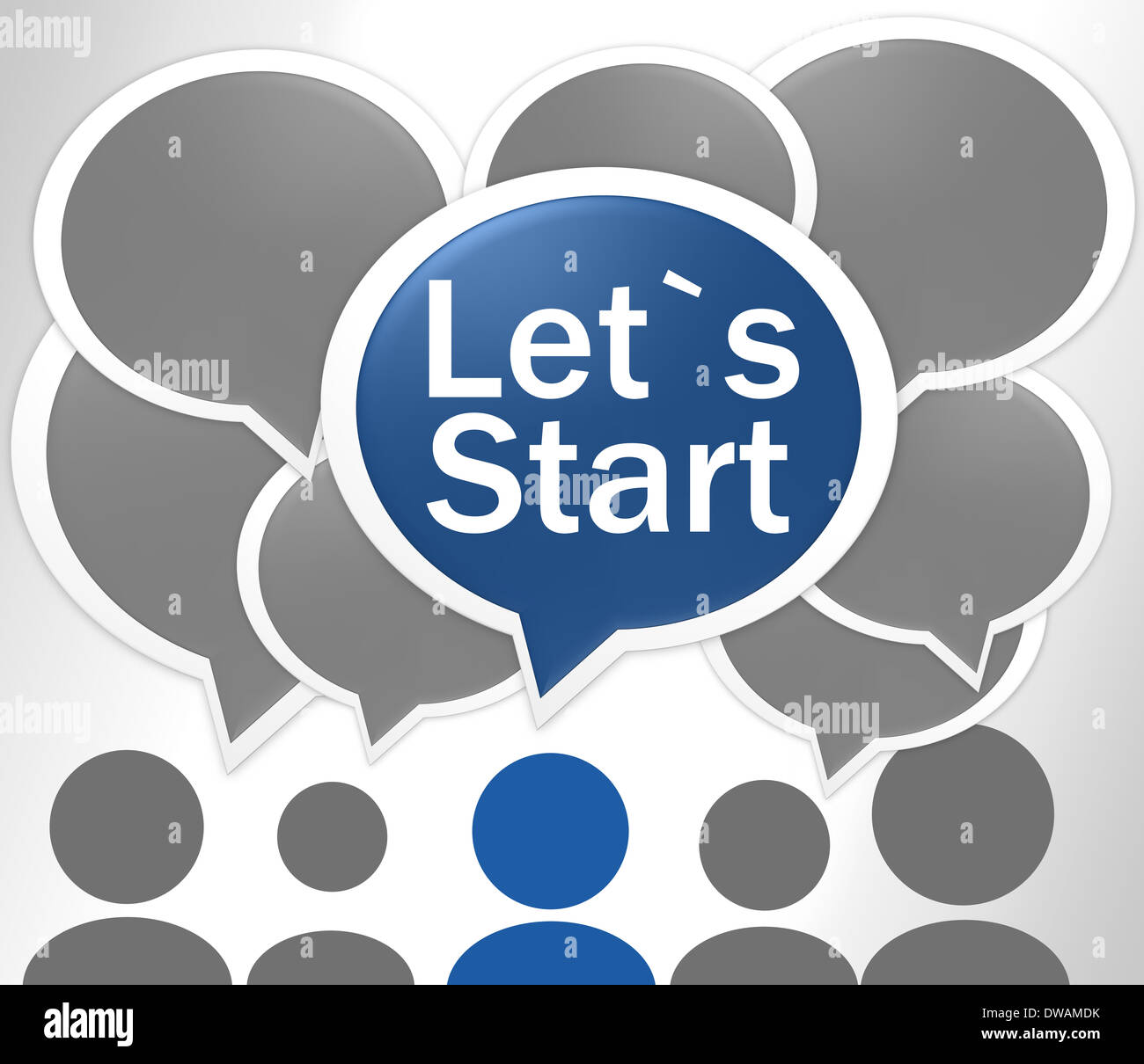 Let s start hi-res stock photography and images - Alamy