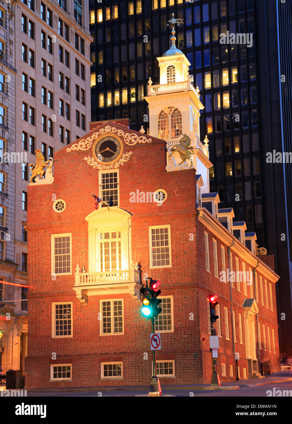 The old state house boston hi-res stock photography and images - Alamy