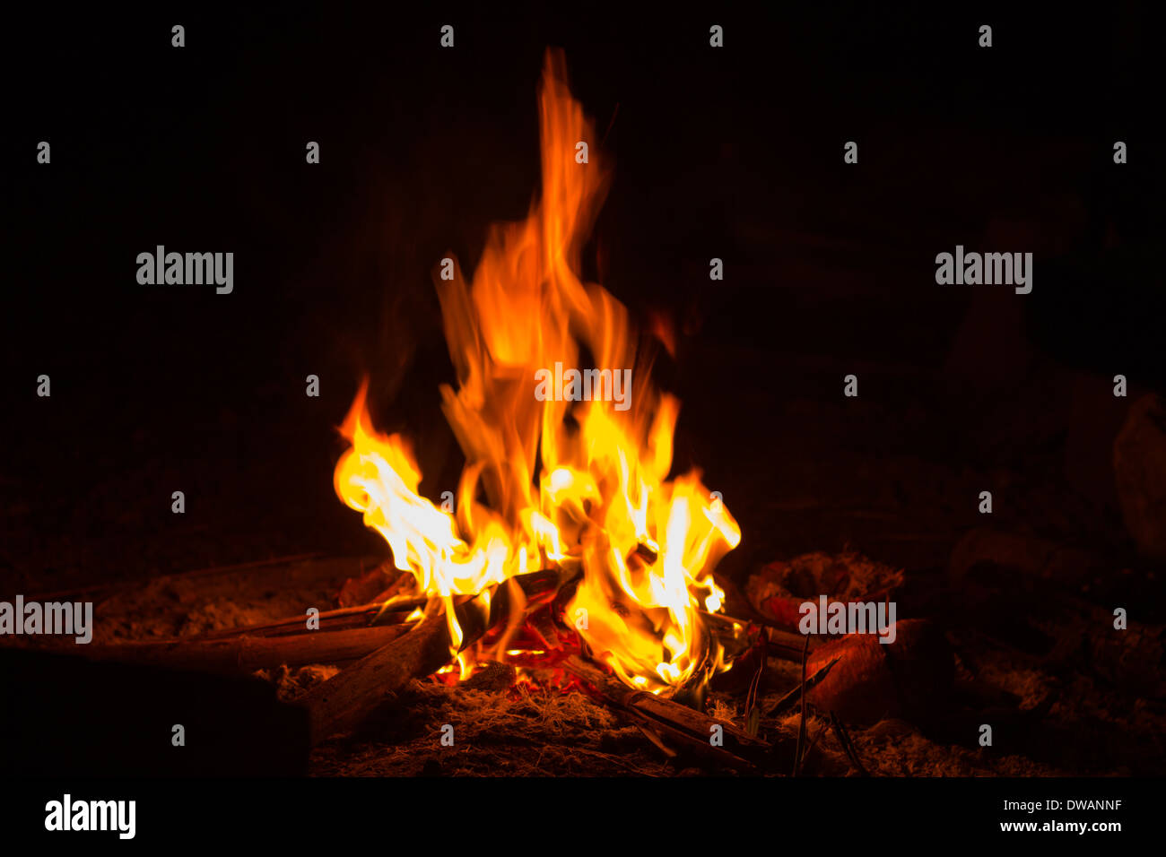 Campfire explosion hi-res stock photography and images - Alamy
