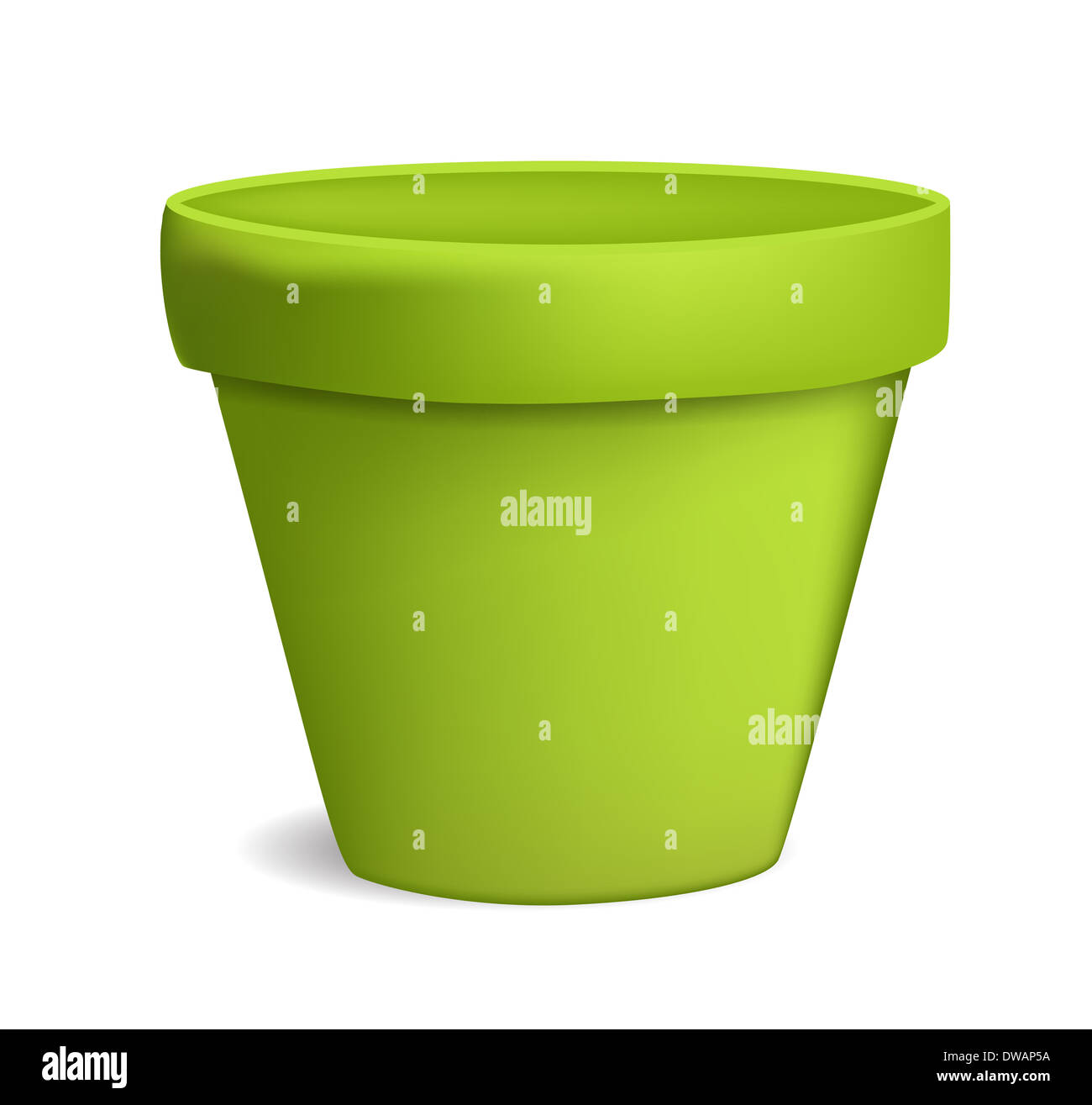 Empty Plant Pot Cartoon