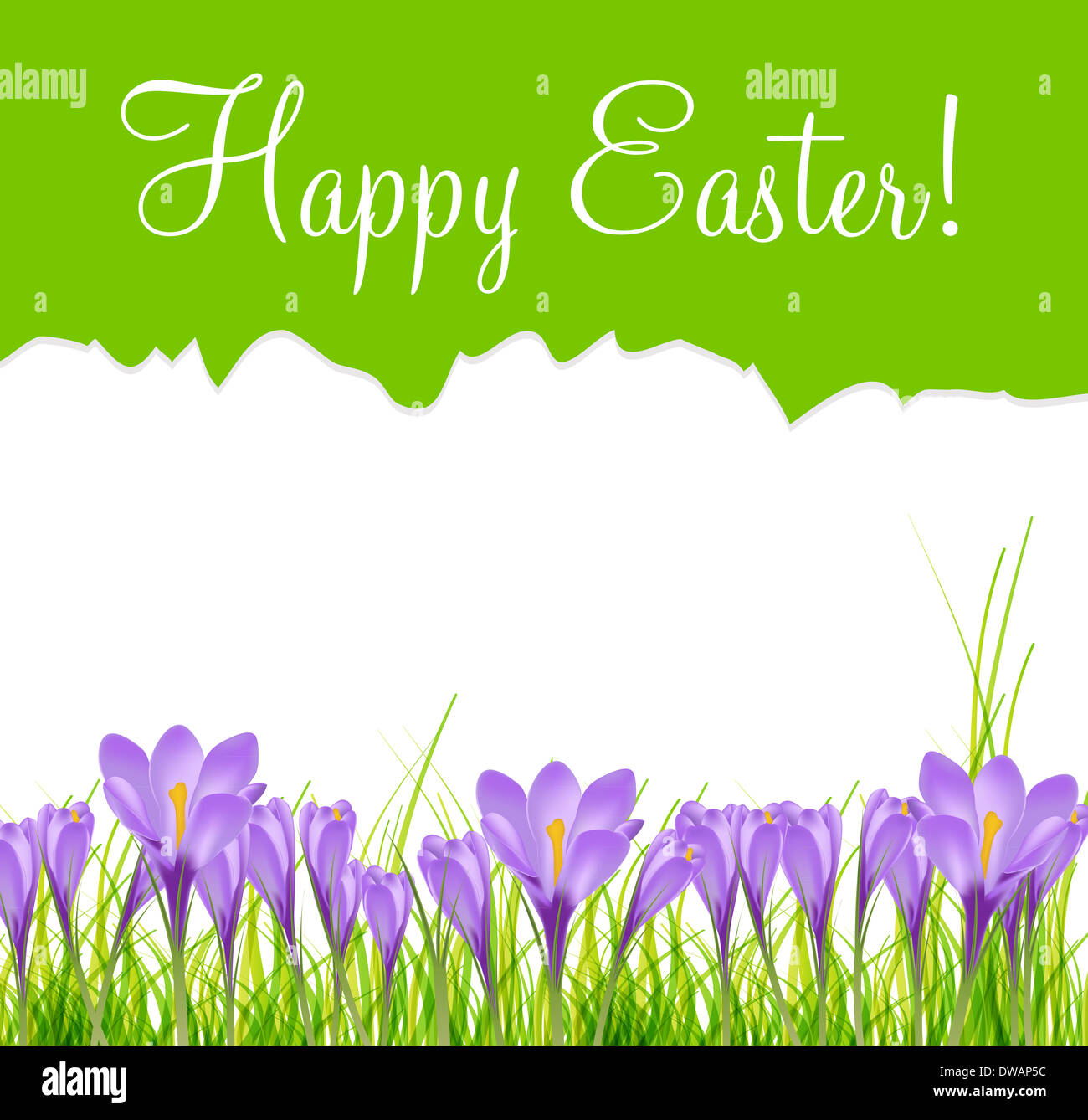 Easter Background Vector Illustration Stock Photo - Alamy