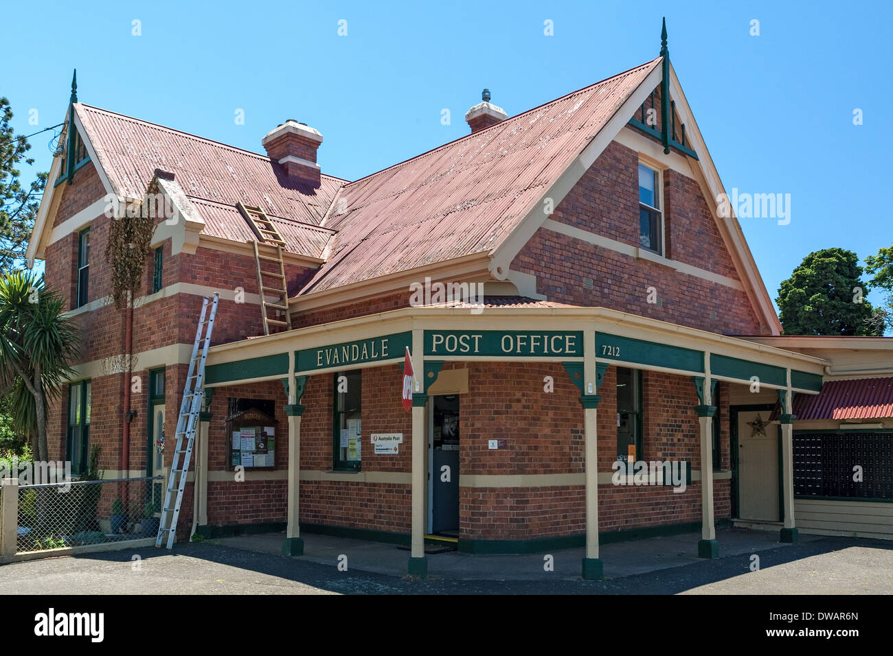 Post Office, Historic Evendale town, with Georgian/Victorian colonial ...