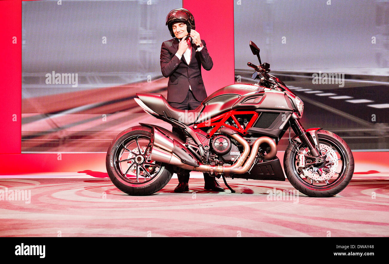 Claudio Domenicali, President and CEO Ducati,motorcycle, Ducati Diavel ...