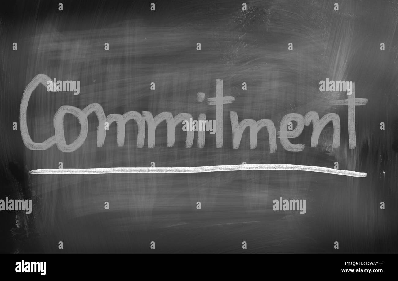 Commitment Black and White Stock Photos & Images - Alamy
