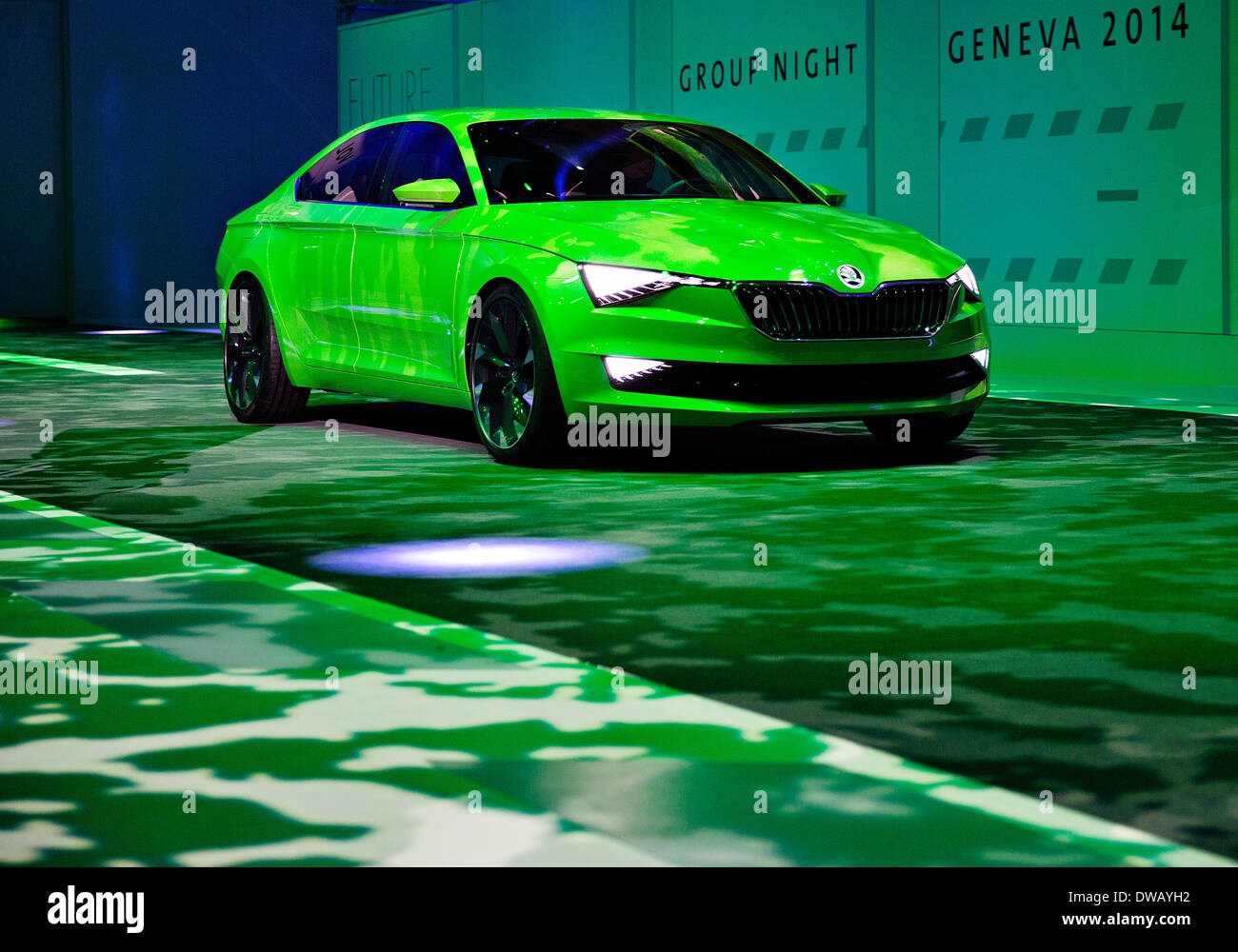 Skoda Auto, Skoda Vision C Stock Photo - Alamy