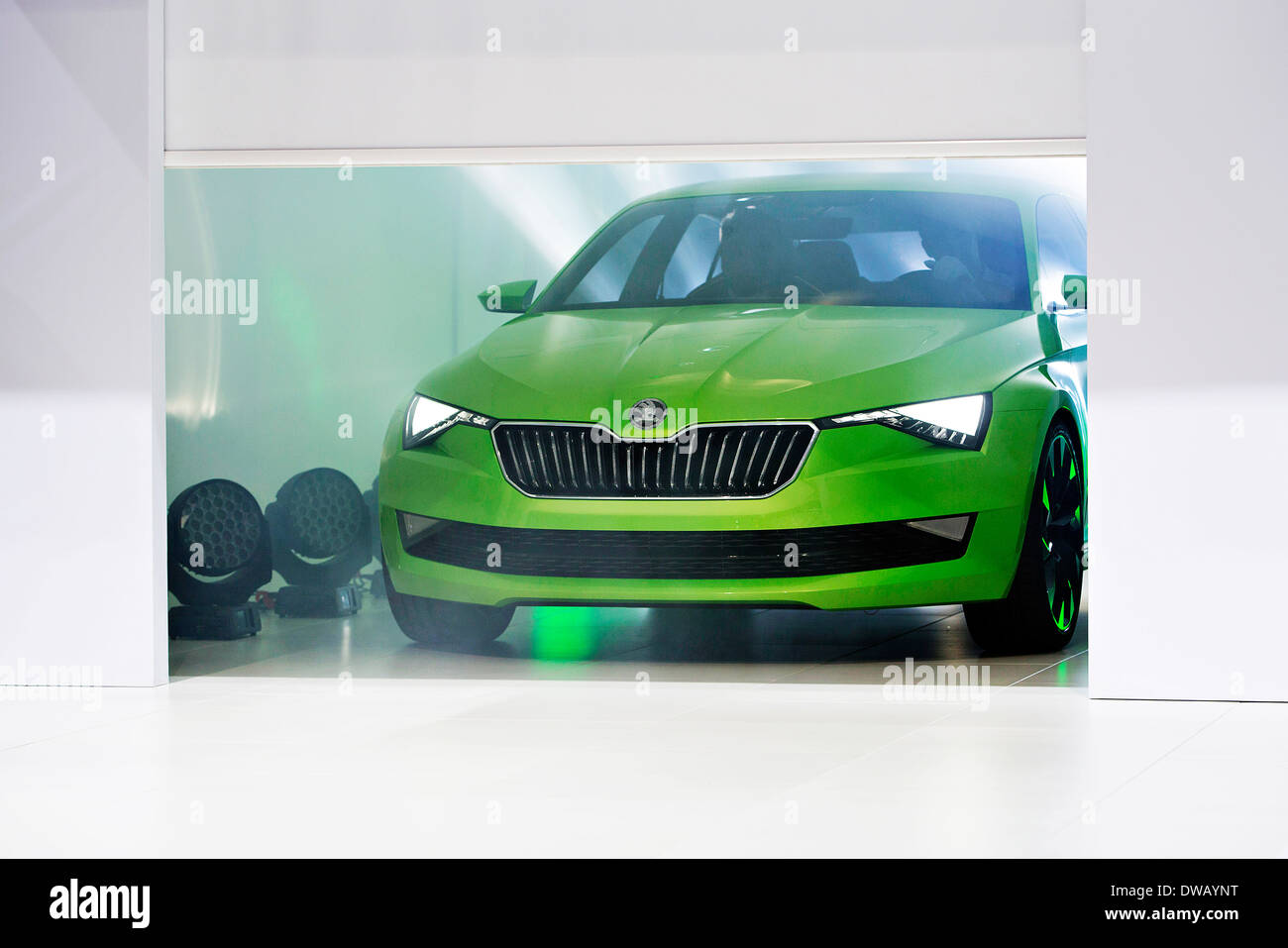 Skoda Auto, Skoda Vision C Stock Photo - Alamy
