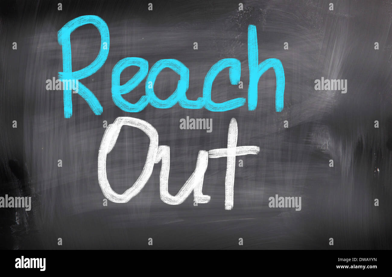 Reach Out Concept Stock Photo - Alamy