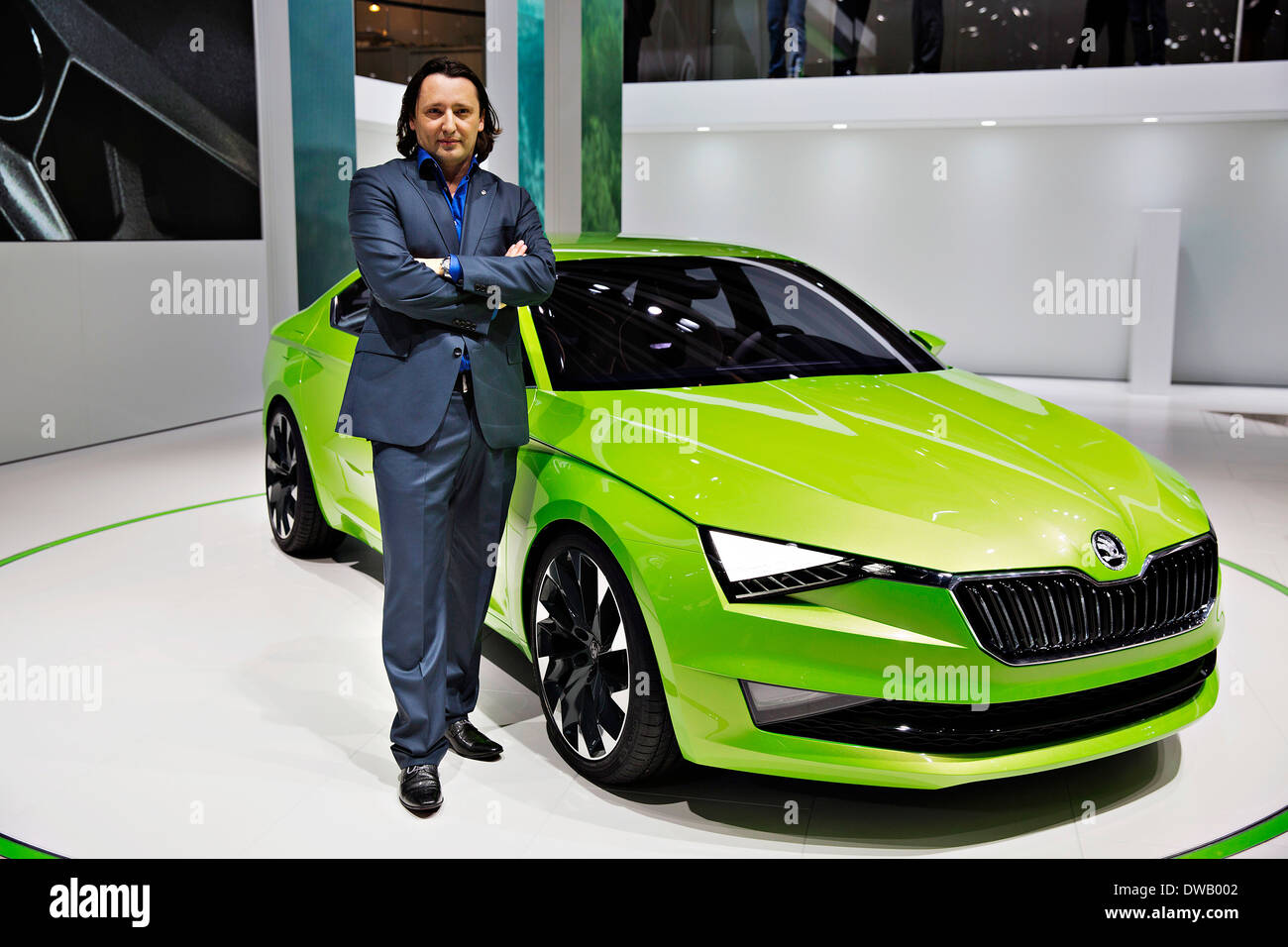 Jozef Kaban, Skoda Auto, Skoda Vision C Stock Photo - Alamy