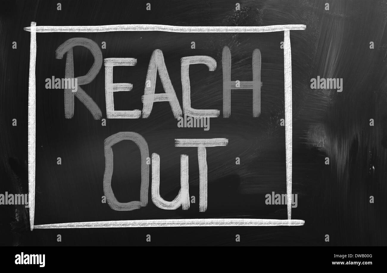 Reach Out Concept Stock Photo - Alamy
