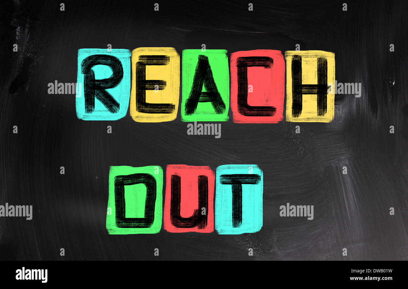 Reach Out Concept Stock Photo - Alamy
