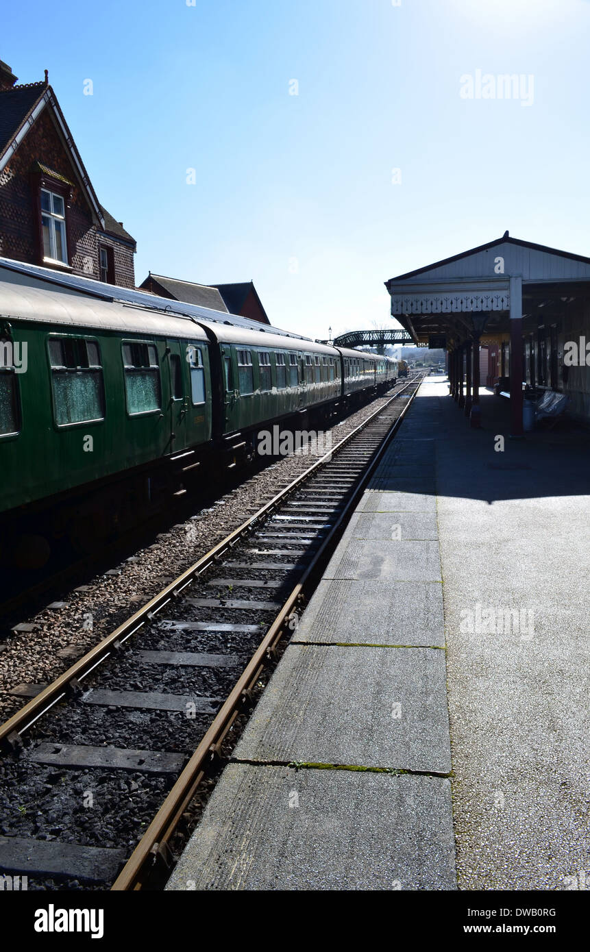 Bluebell line rail station hi-res stock photography and images - Alamy