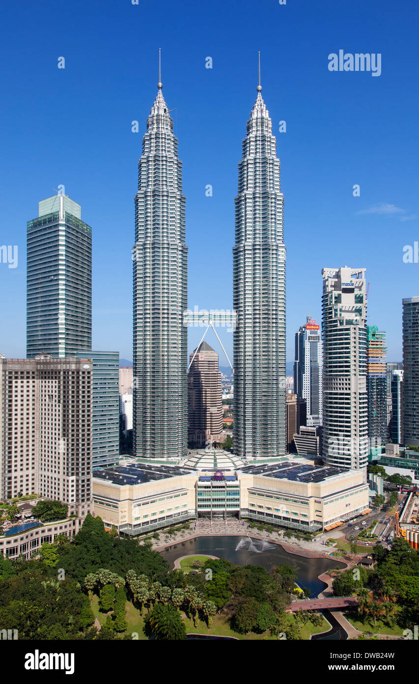 Aerial view iconic kuala lumpur hi-res stock photography and images - Alamy