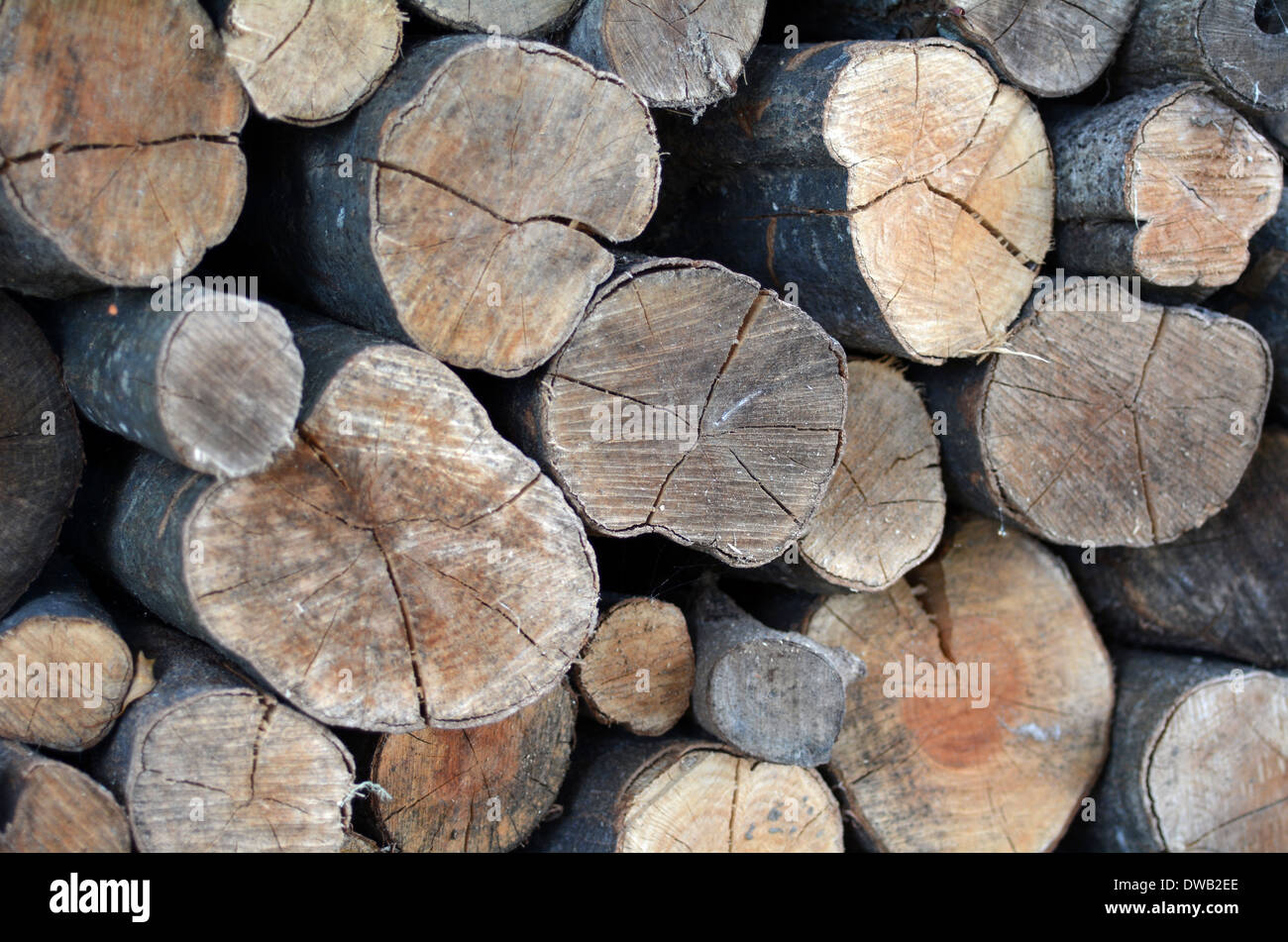 Fire Wood Stacked Up In High Resolution Stock Photography and Images ...