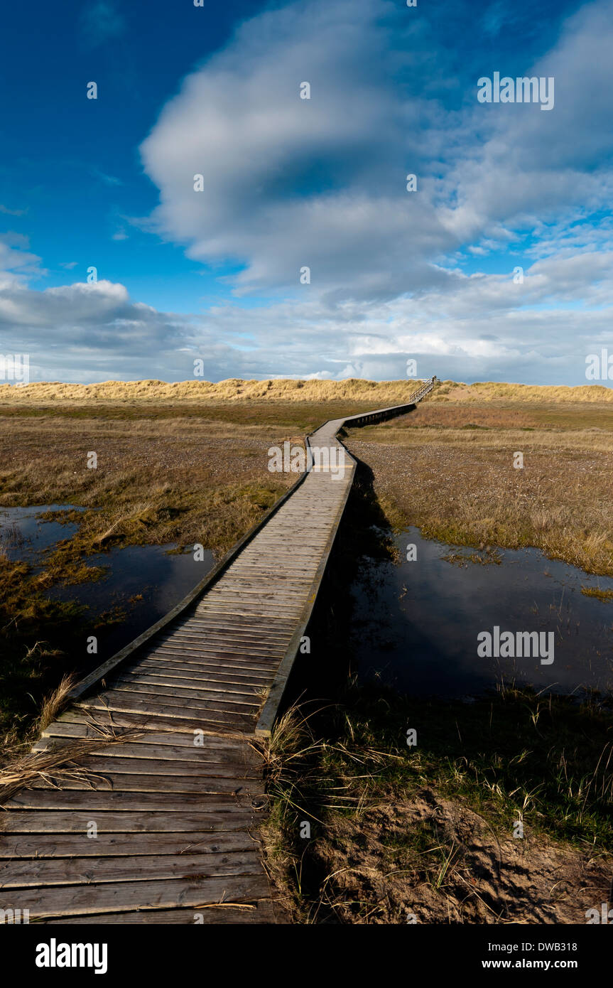 Gronant Dunes Local Nature Reserve at Prestatyn North Wales Stock Photo ...
