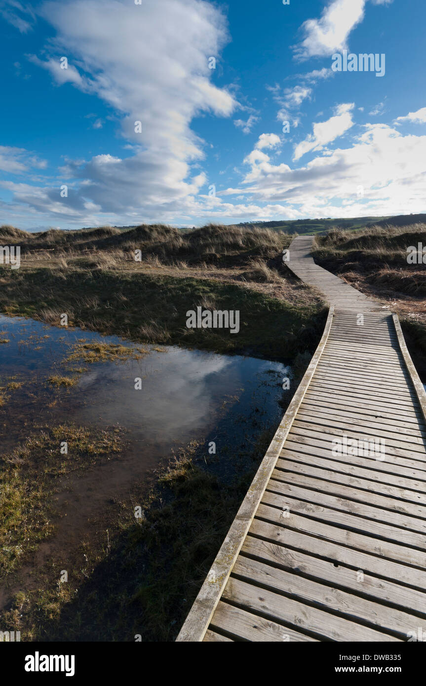 Gronant Dunes Local Nature Reserve at Prestatyn North Wales Stock Photo ...