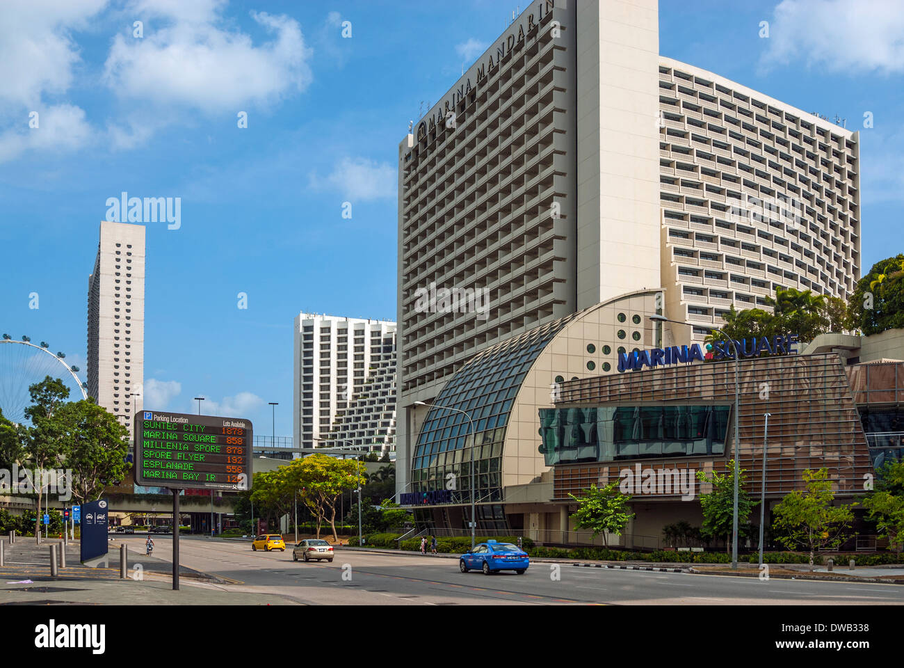 Marina Mandarin Hotel, Singapore Stock Photo - Alamy