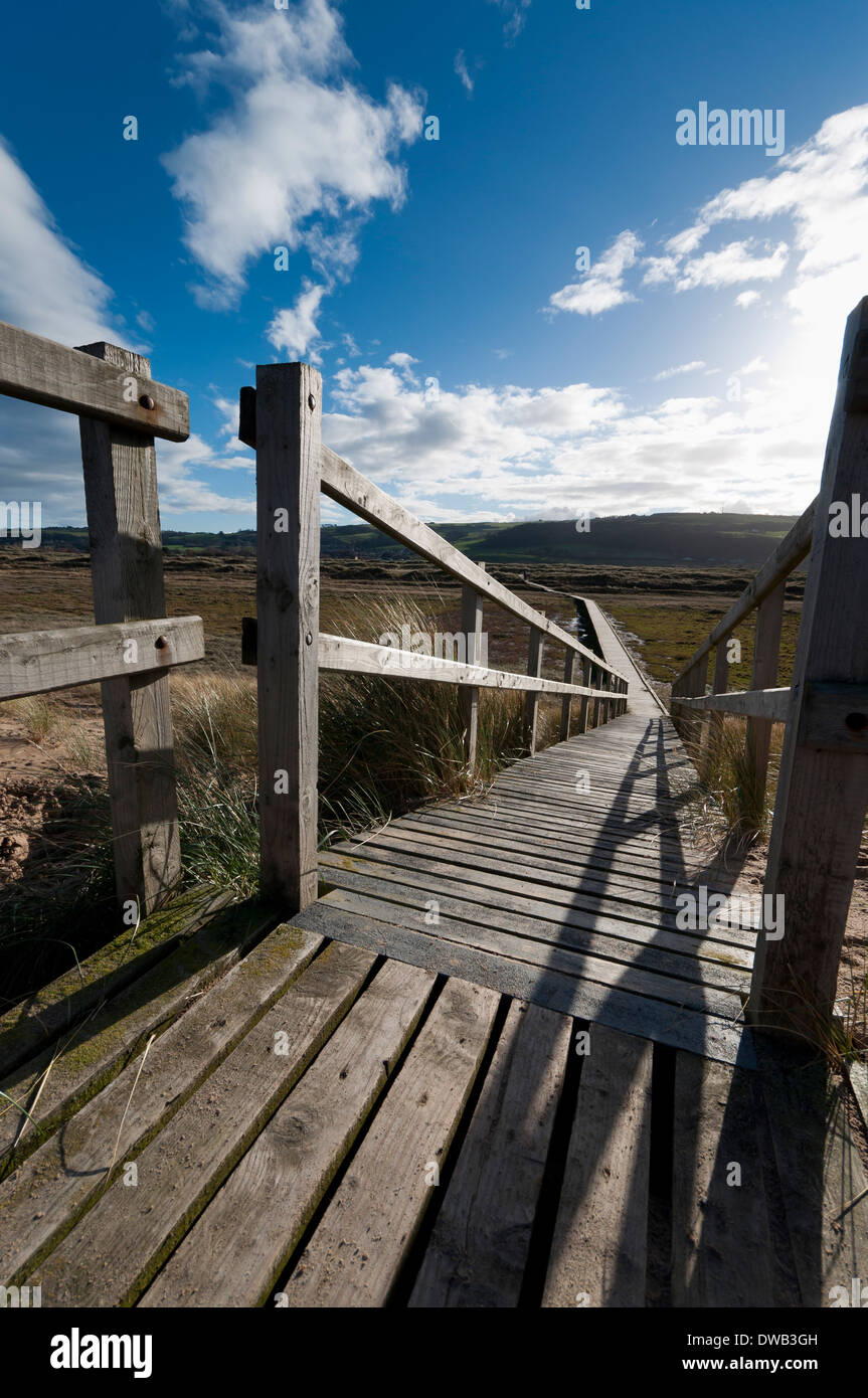Gronant Dunes Local Nature Reserve at Prestatyn North Wales Stock Photo ...