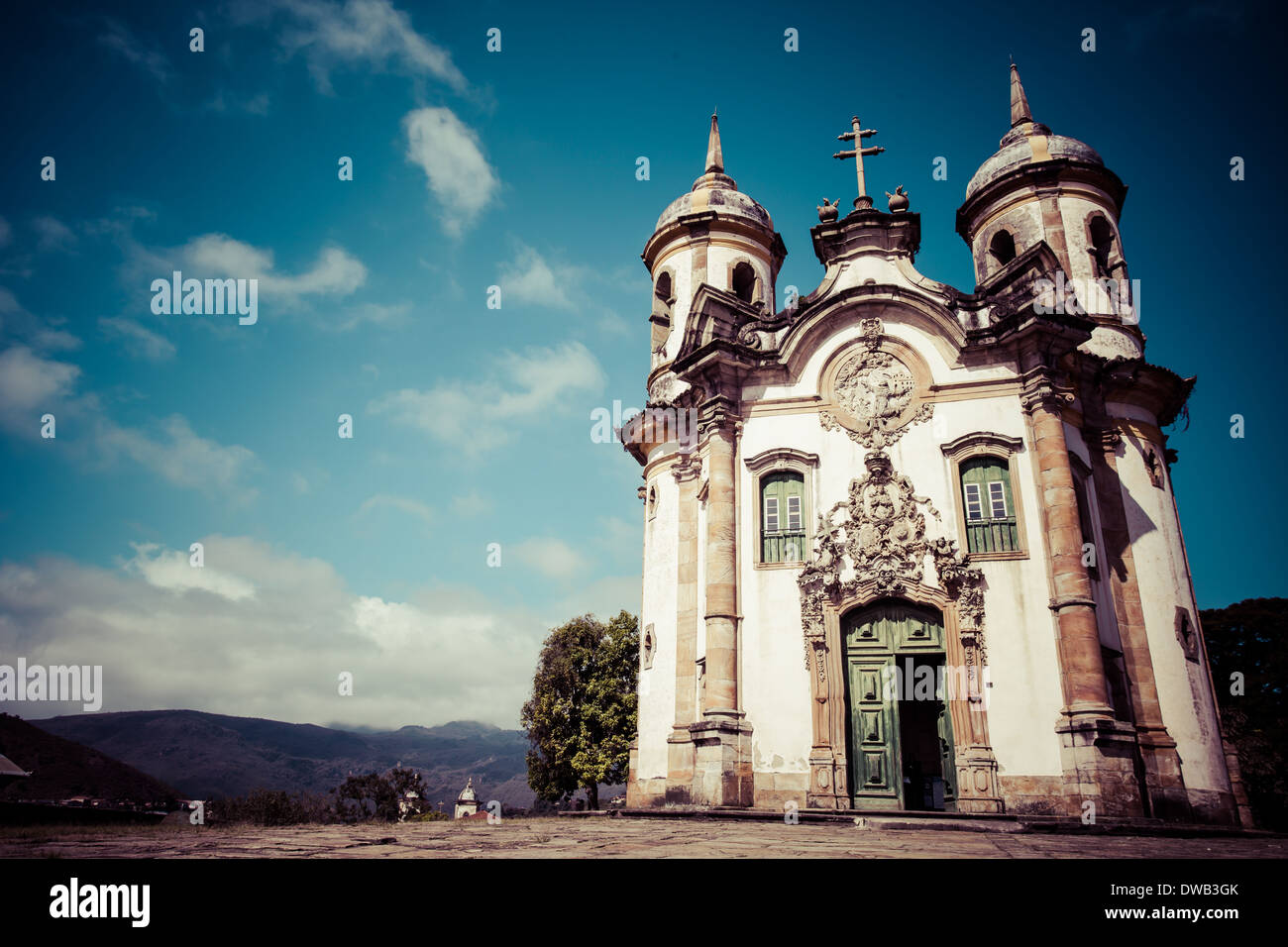 View of the Igreja de Sao Francisco de Assis of the unesco world ...