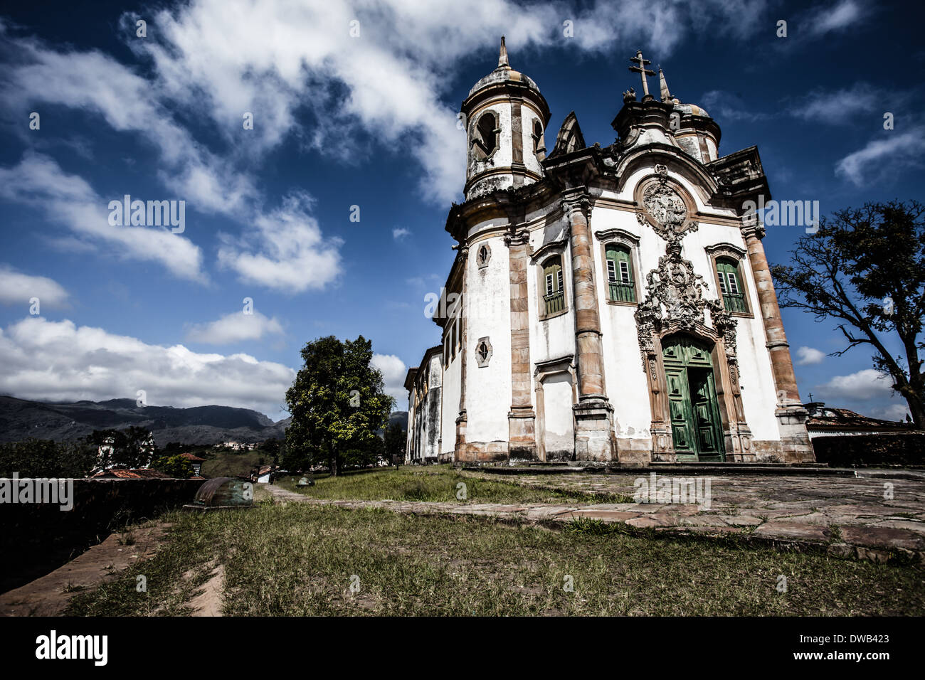 View of the Igreja de Sao Francisco de Assis of the unesco world ...