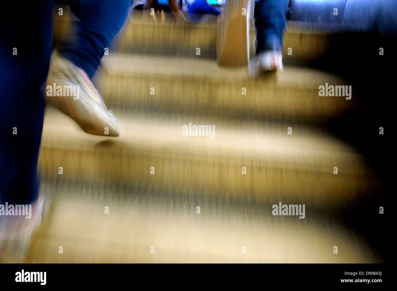 Going up stairs hi-res stock photography and images - Alamy
