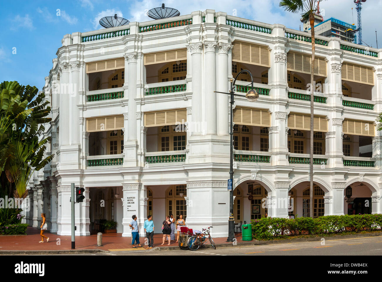 Raffles arcade hi-res stock photography and images - Alamy