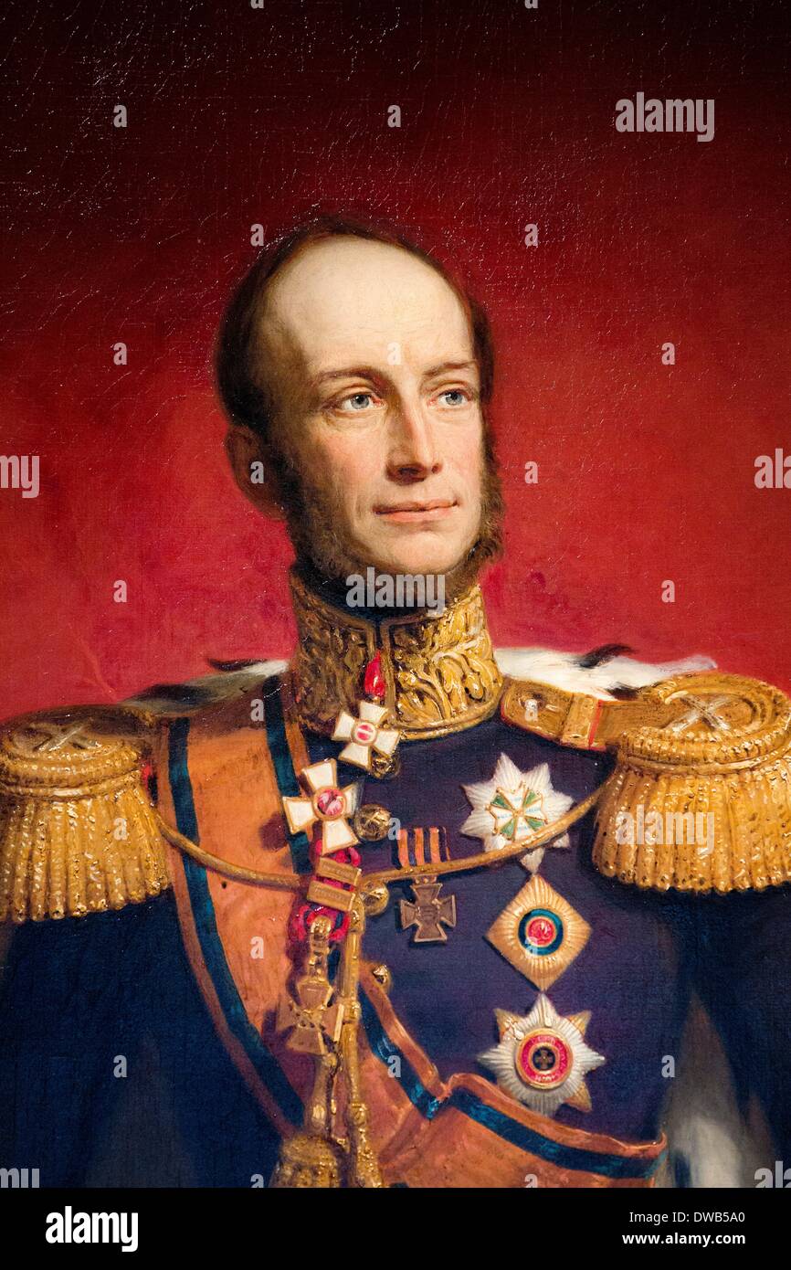 Dordrecht, The Netherlands. 4th Mar, 2014. A portrait of King Willem II ...