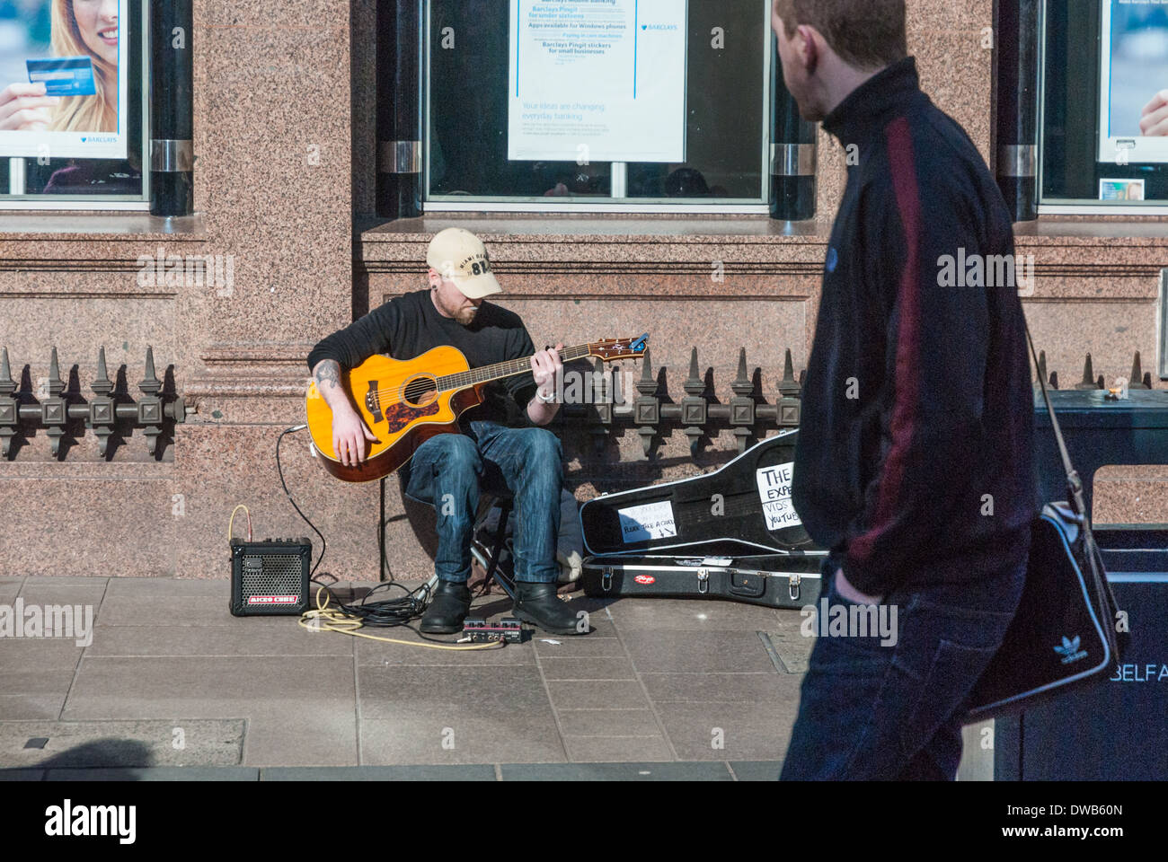 Electric busker hi-res stock photography and images - Alamy