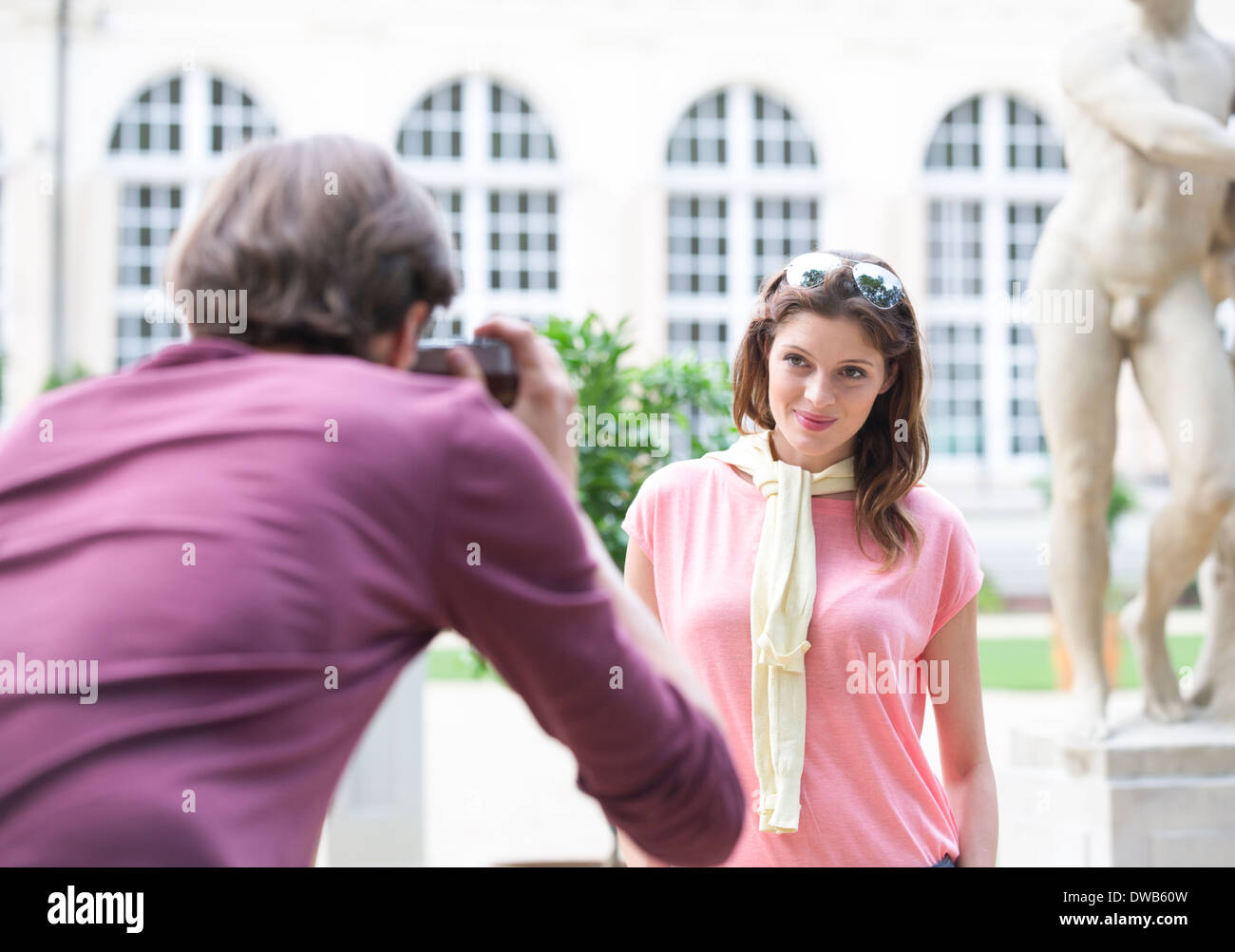 Man Photographing Woman High Resolution Stock Photography and Images ...