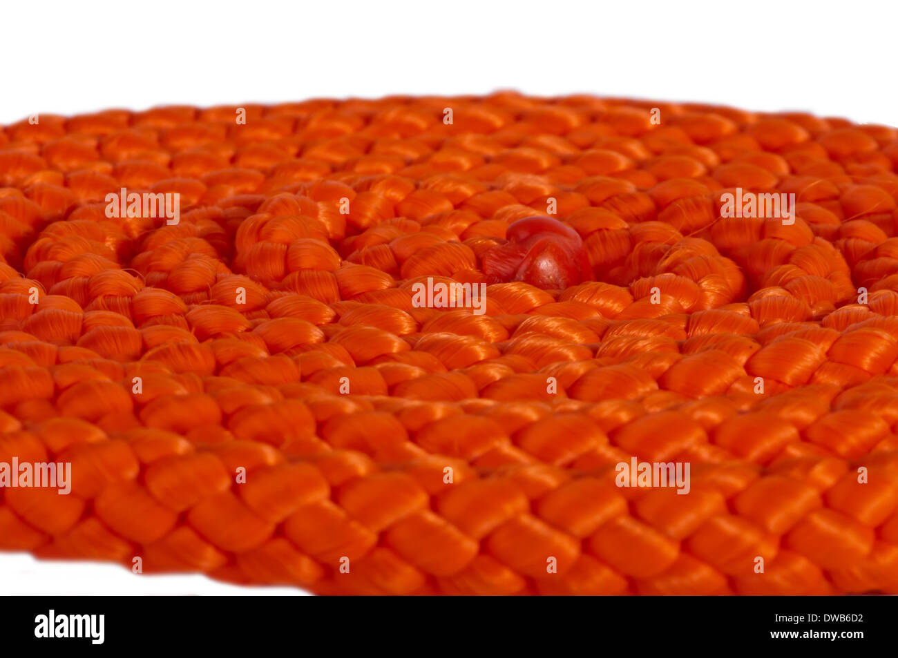 strong knot tied by a rope isolated on a white background Stock Photo ...