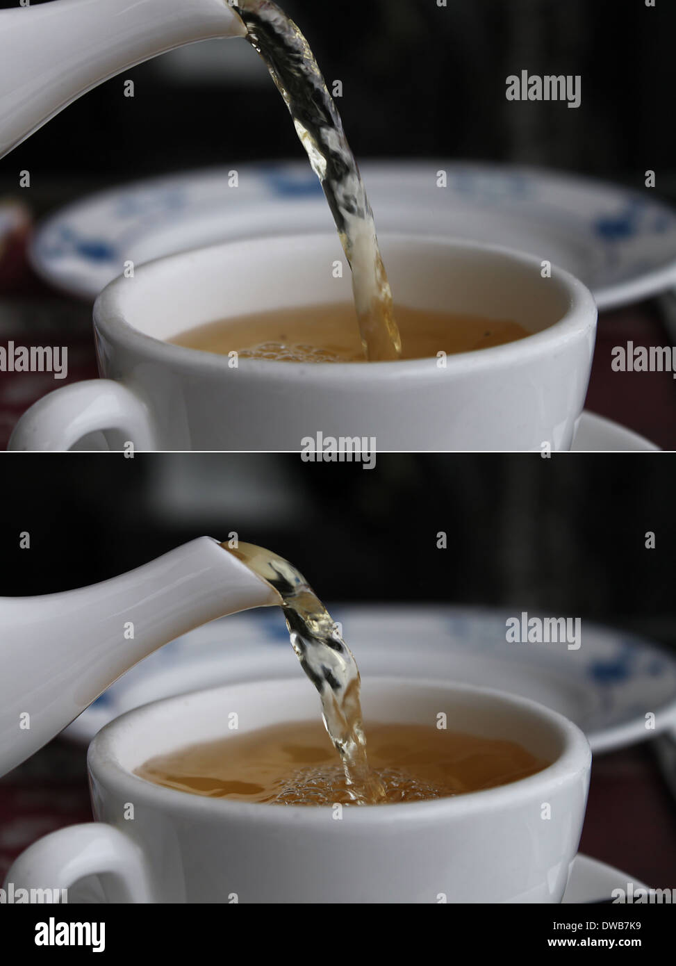 Pouring kettle tea pot hi-res stock photography and images - Alamy