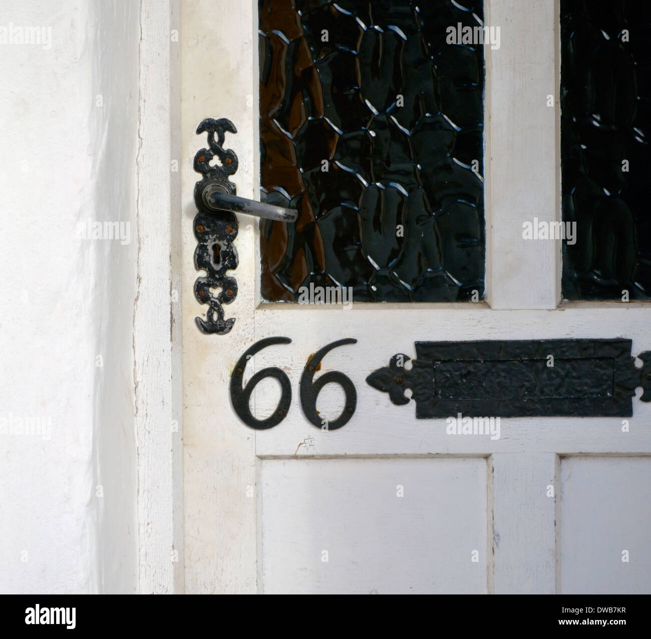 White painted door hi-res stock photography and images - Alamy