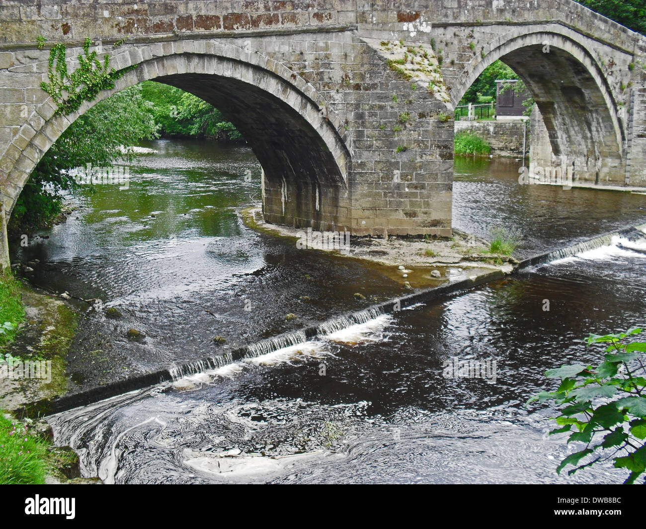 Ilkley yorkshire river hi-res stock photography and images - Alamy