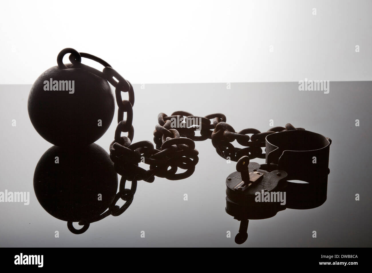 Ball and chain hi-res stock photography and images - Alamy
