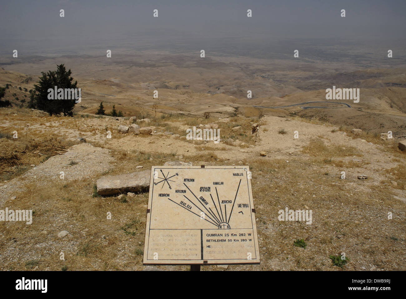 Jordan mount nebo view from hi-res stock photography and images - Alamy