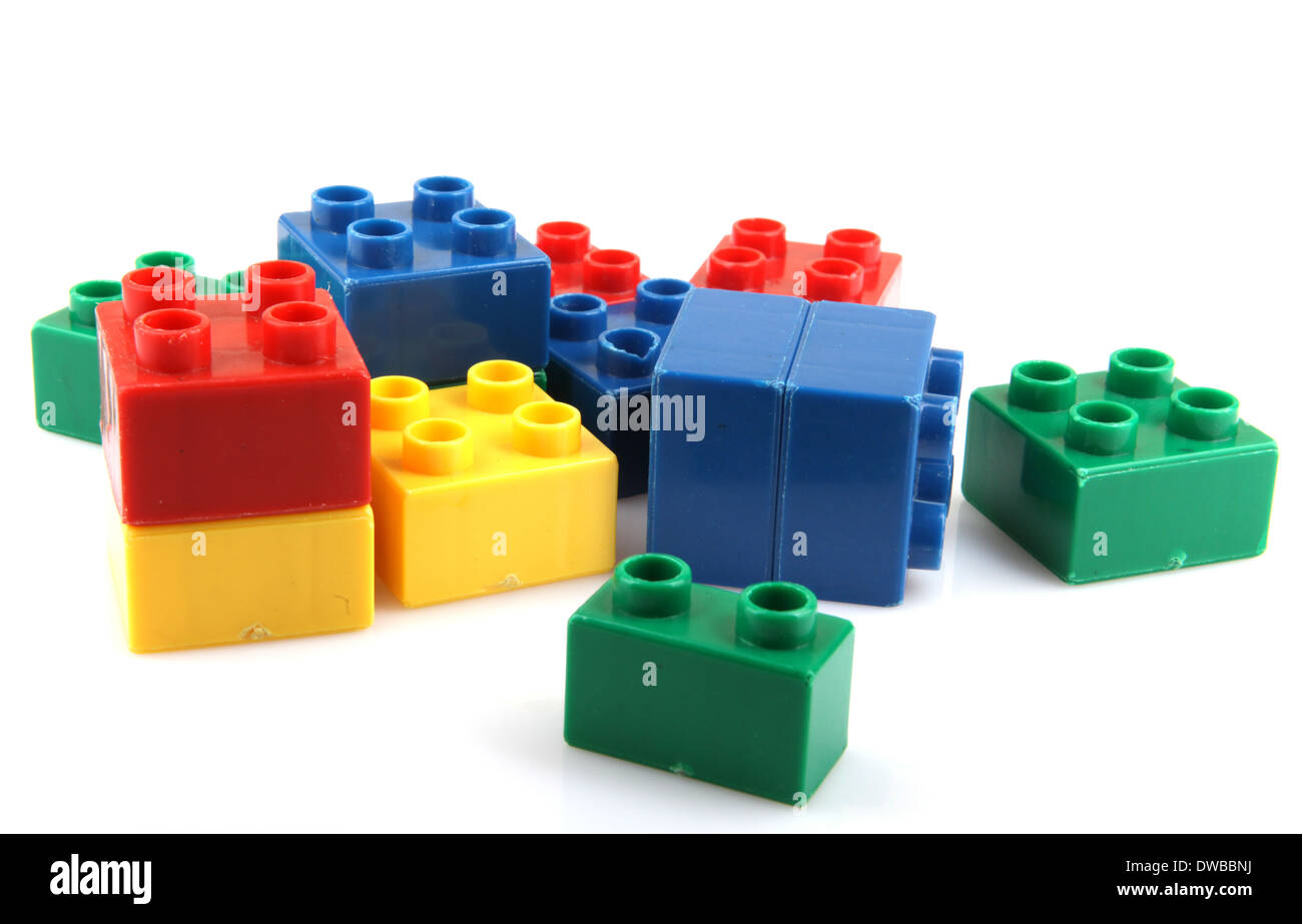 Plastic Building Blocks Stock Photo - Alamy Plastic Building Blocks Stock Photo - Alamy