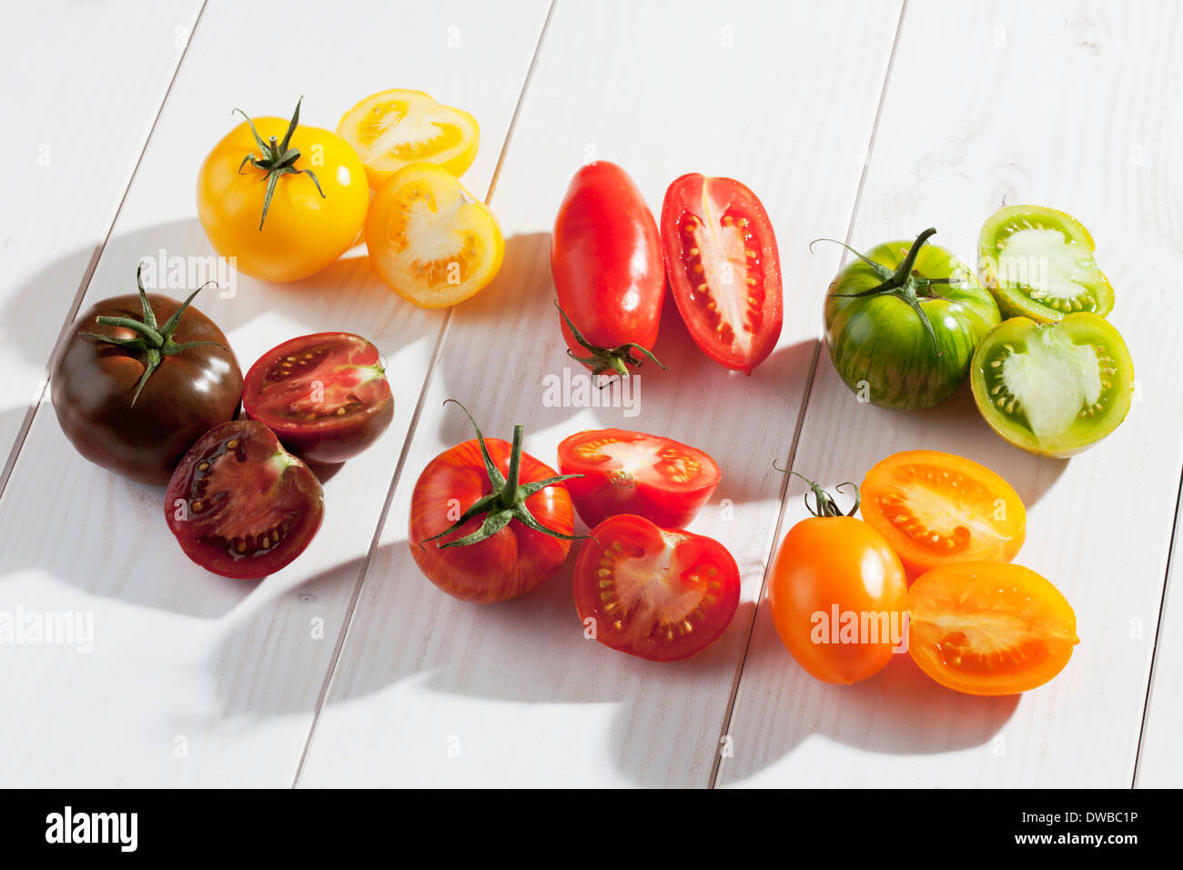 Different shaped tomato hi-res stock photography and images - Alamy
