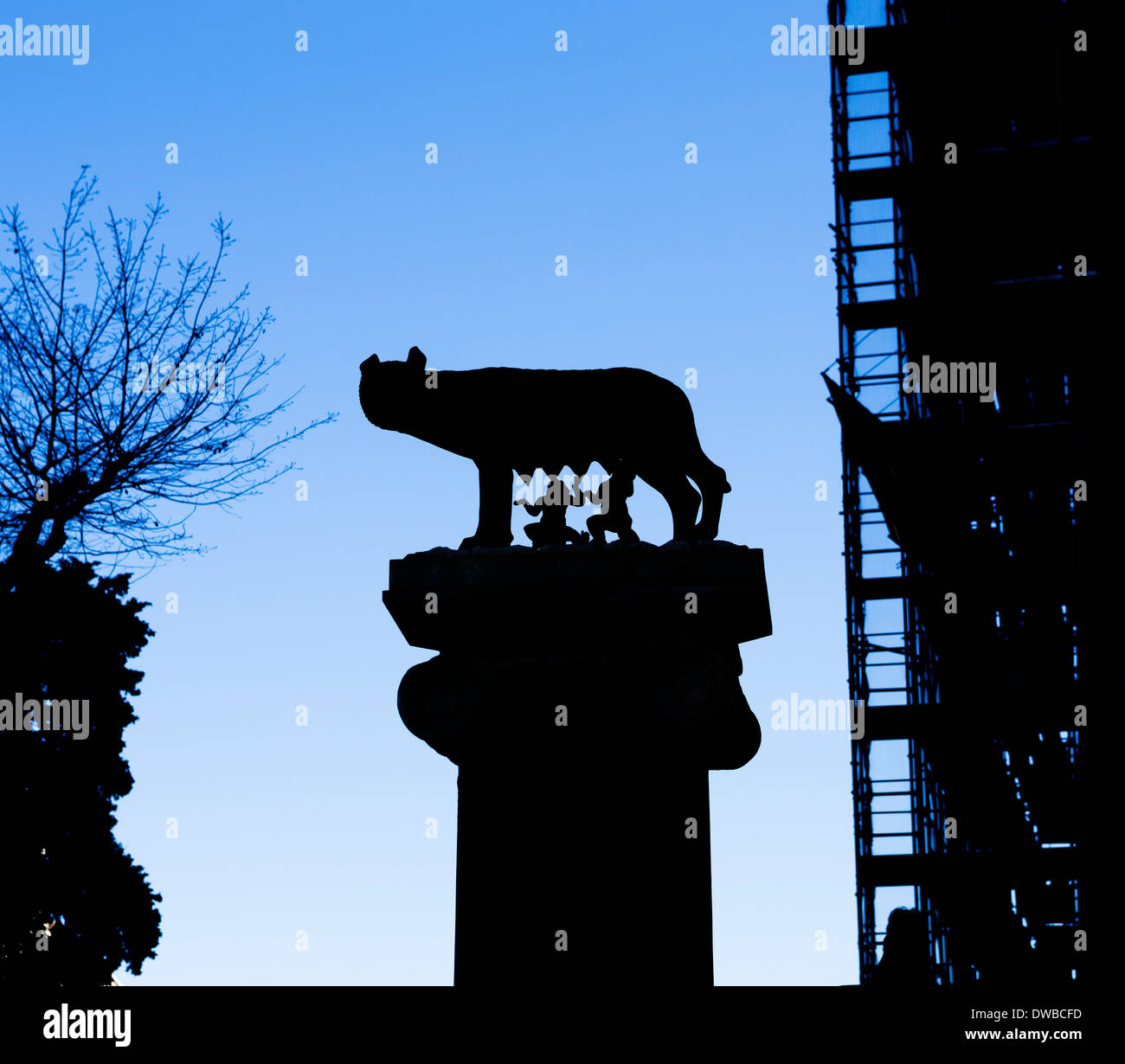Rome Statue Romulus Remus High Resolution Stock Photography and Images ...