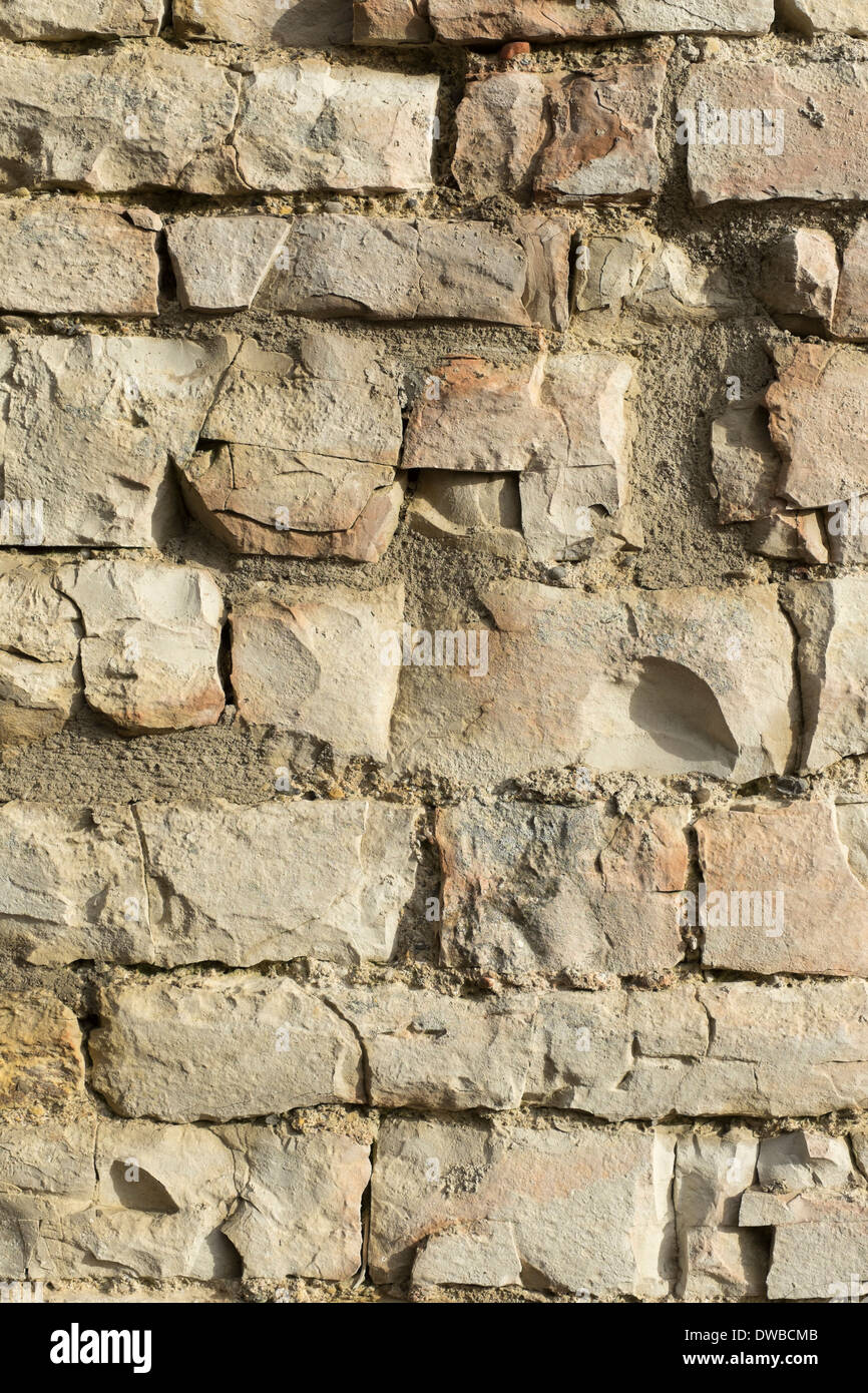 Germany, Baden-Wuerttemberg, stone wall, jurassic limestone Stock Photo ...