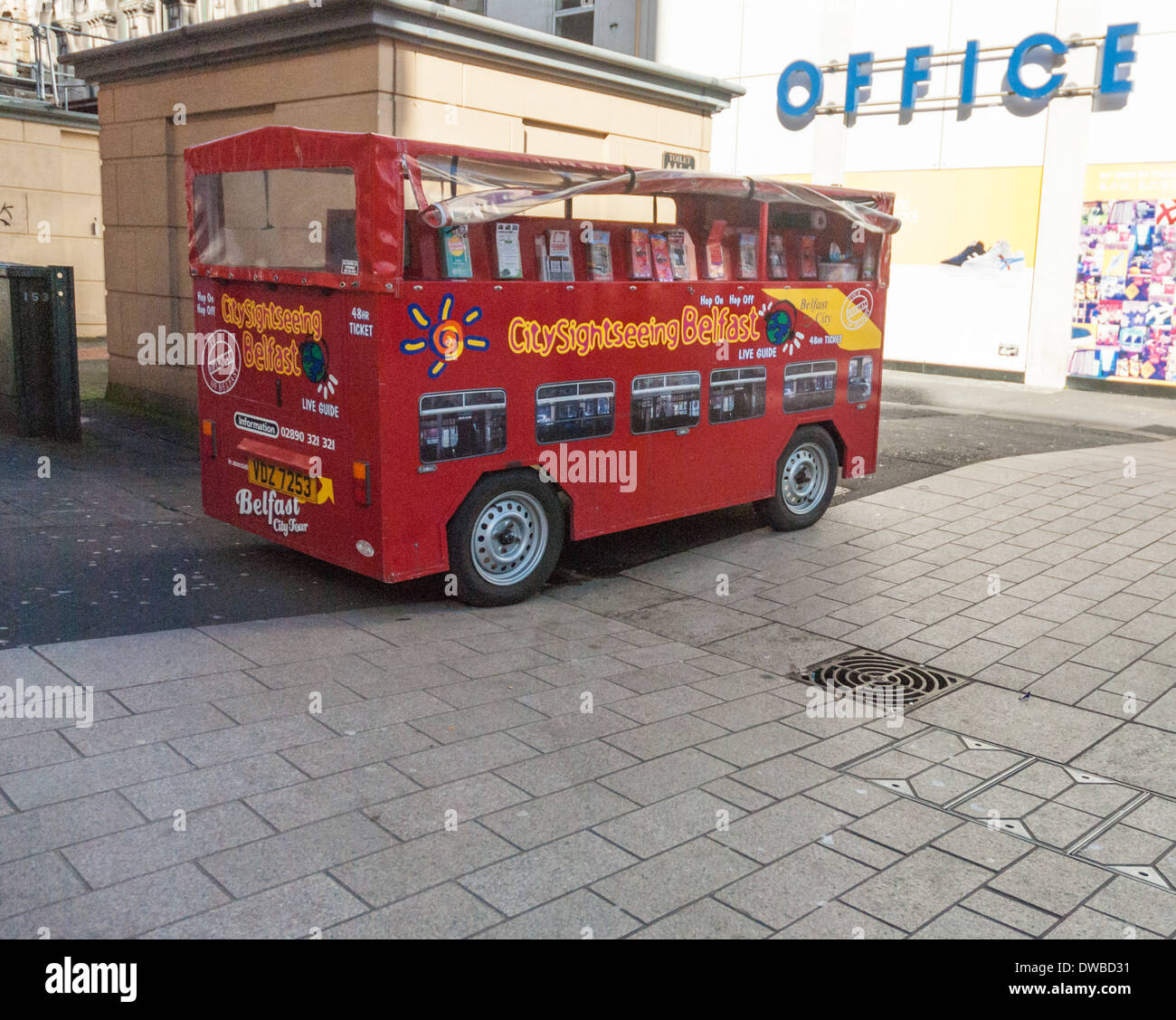 Miniature open top bus Stock Photo - Alamy