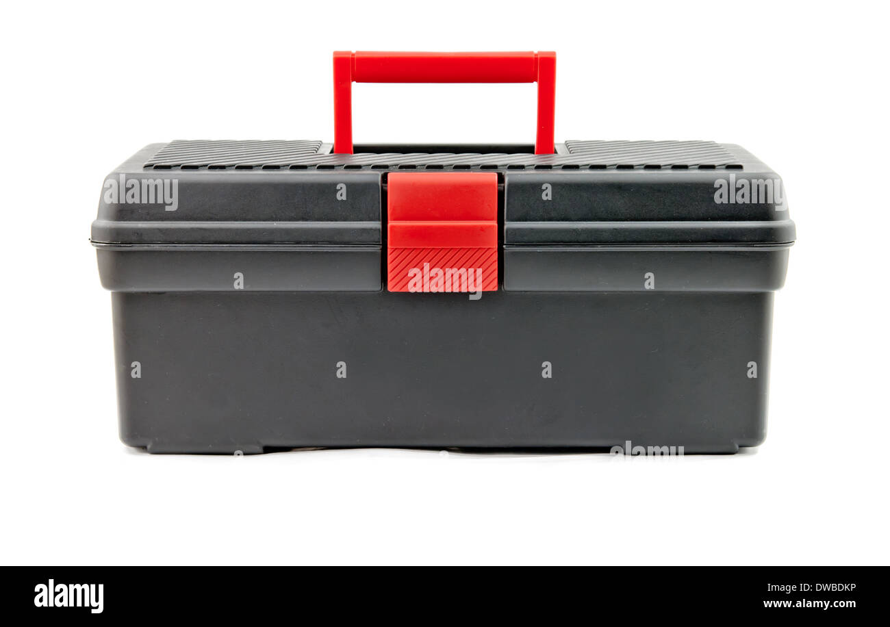 tool box isolated on white background Stock Photo - Alamy