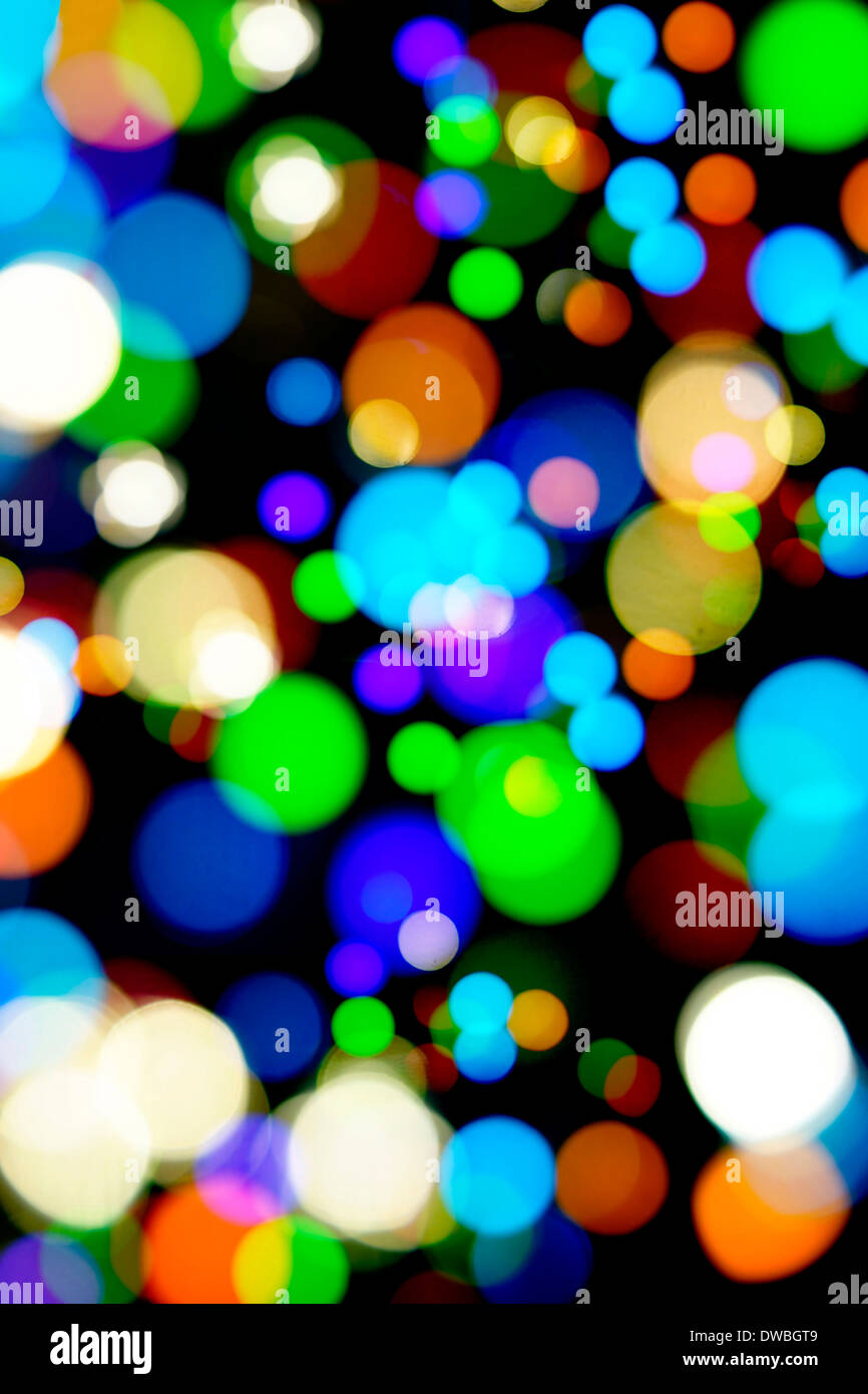 Bokeh, coloured lights, composing Stock Photo - Alamy