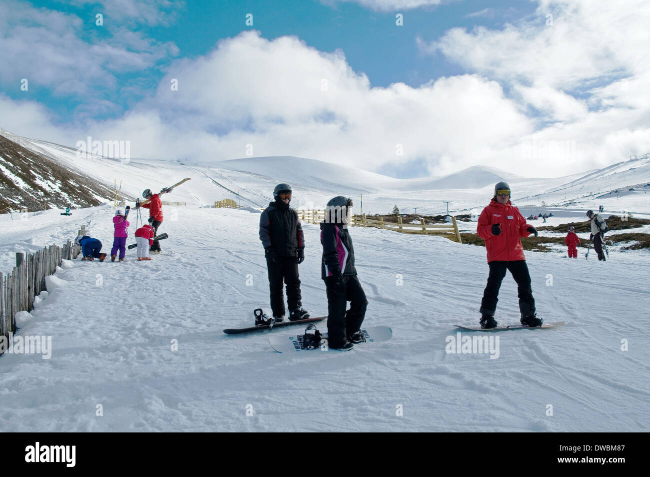 Aviemore scotland ski children hi-res stock photography and images - Alamy