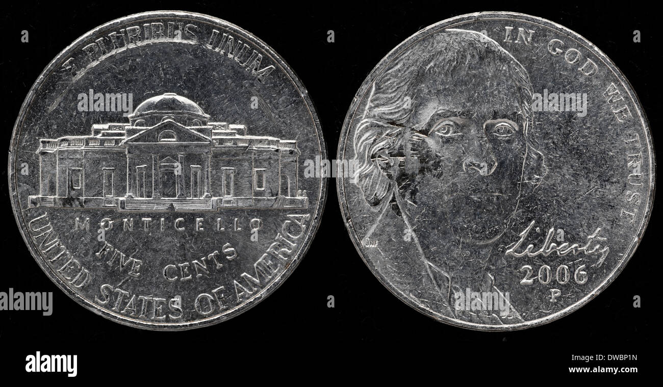 5 cents usa hi-res stock photography and images - Alamy