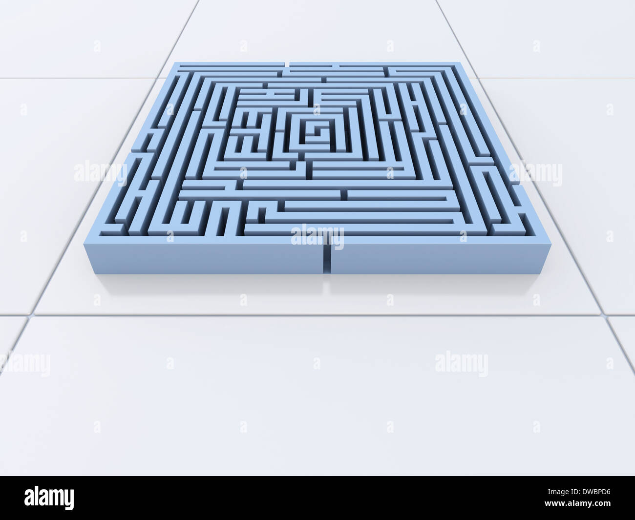 3d labyrinth hi-res stock photography and images - Alamy