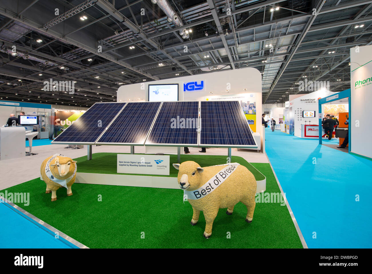ExCel, London, UK. 5th March 2014. Ecobuild, the UK’s biggest built ...