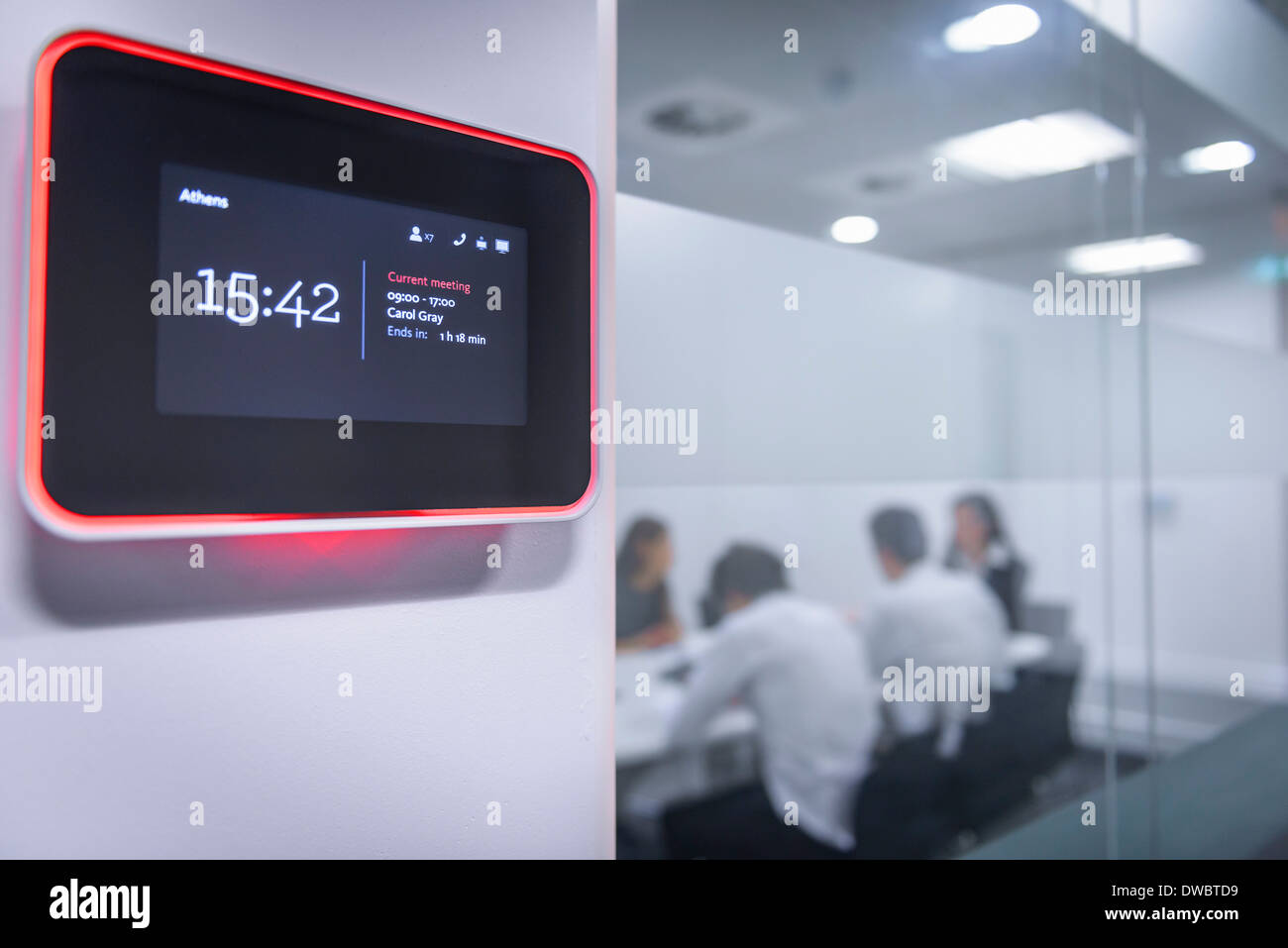 Meeting room booking system hi-res stock photography and images - Alamy
