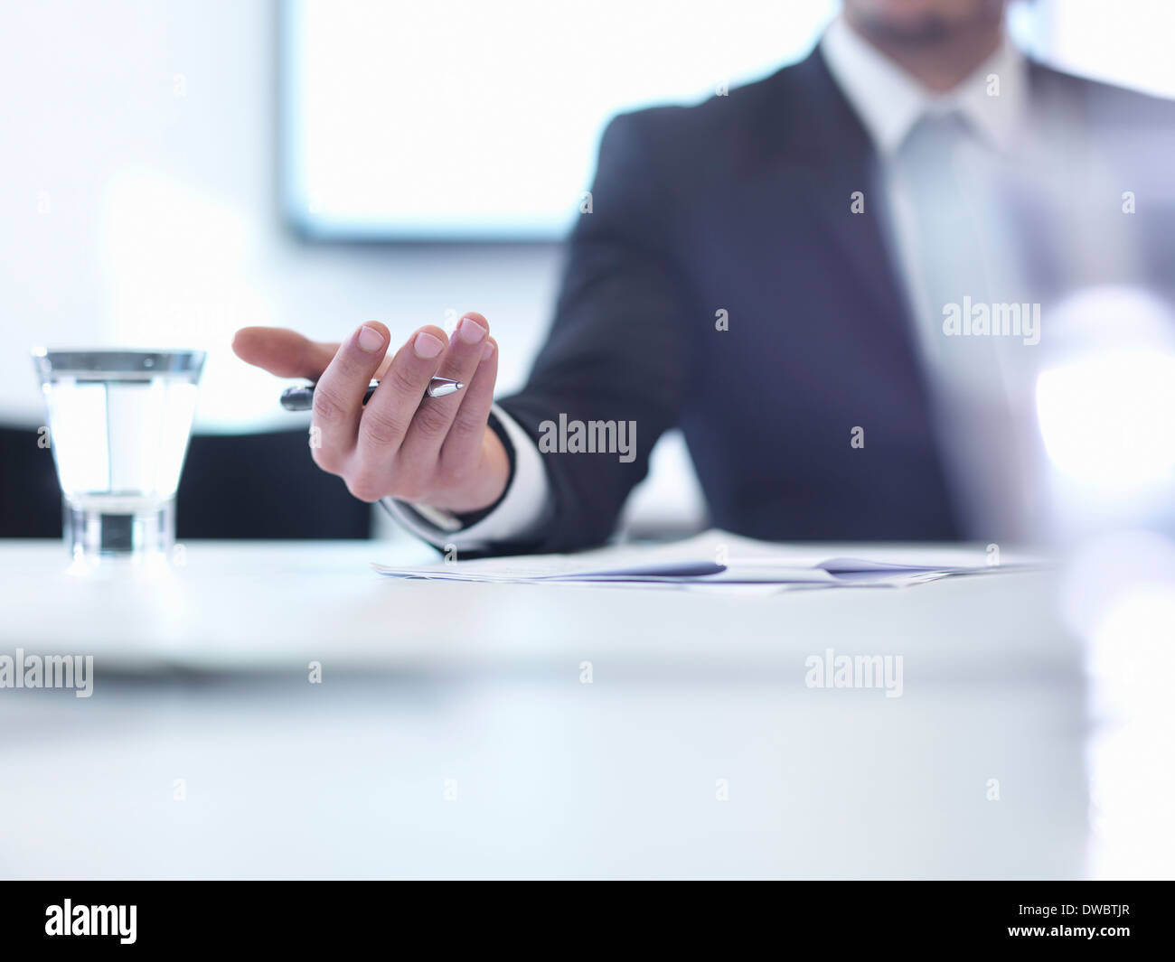 Business meeting detail hi-res stock photography and images - Alamy