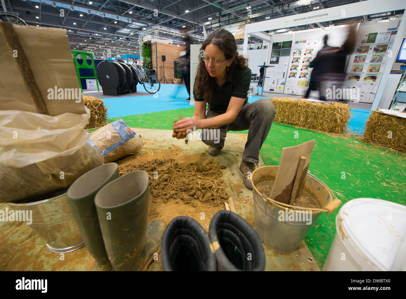 ExCel, London, UK. 5th March 2014. Ecobuild, the UK’s biggest built ...