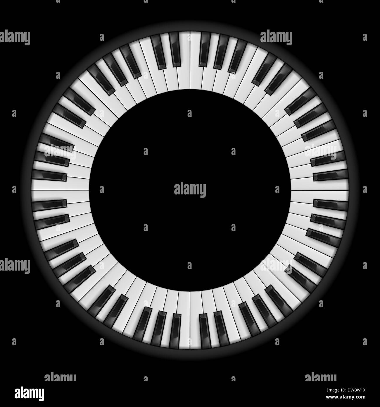 Circle on sheet music hi-res stock photography and images - Alamy